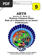 Theatre History Unit With Handouts | PDF | Theatre | Mask