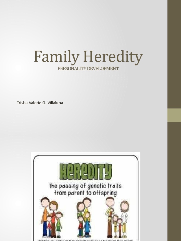 Family Heredity | PDF | Self-Improvement | Wellness