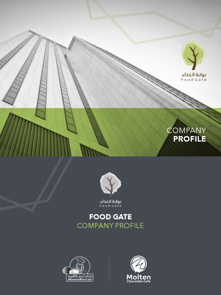 Sample Food Company Profile | PDF | Brand | Popular Culture & Media Studies