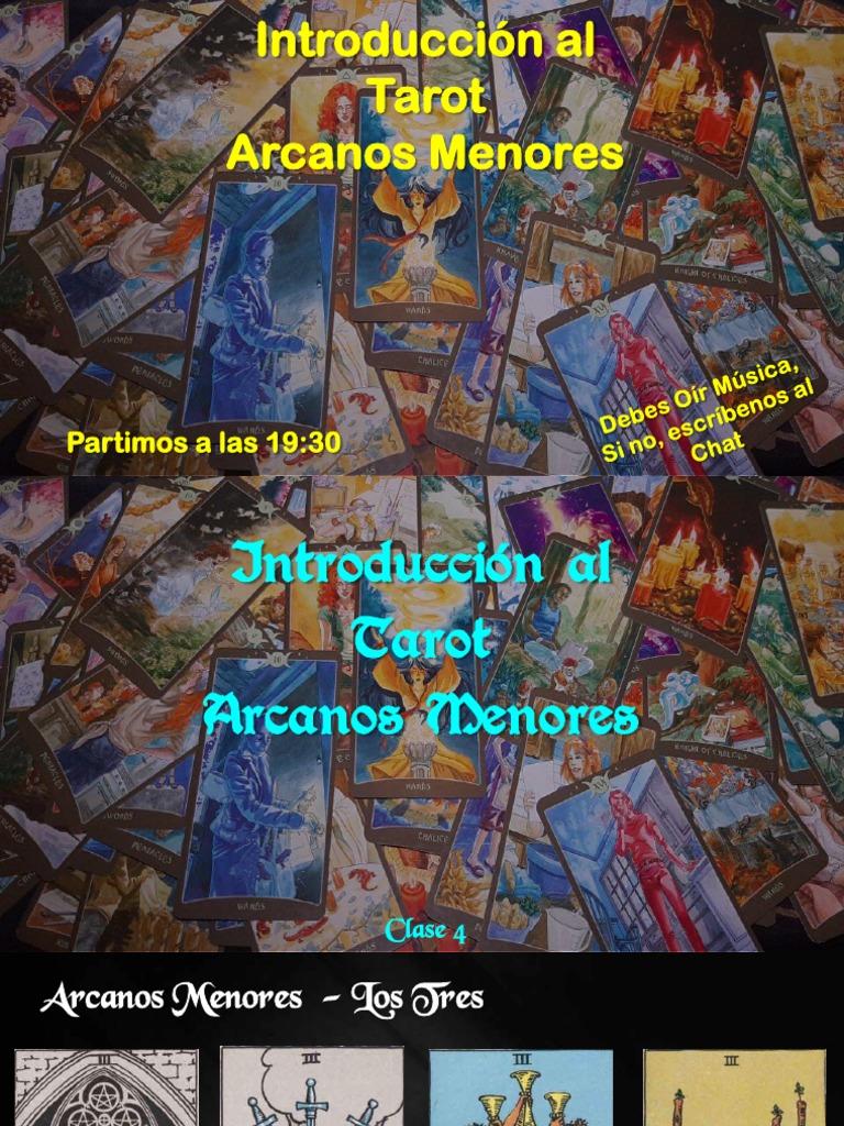 Introducción Al Tarot. Arcanos Menores (Presentación) Autor Academia ...