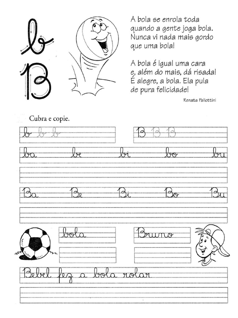 Atv Letra Cursiva | PDF