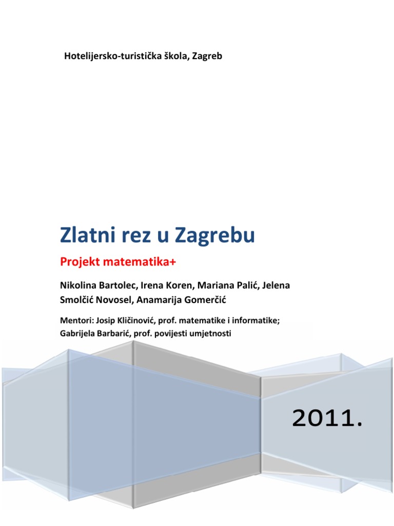 Zlatni Rez U Zagrebu | PDF