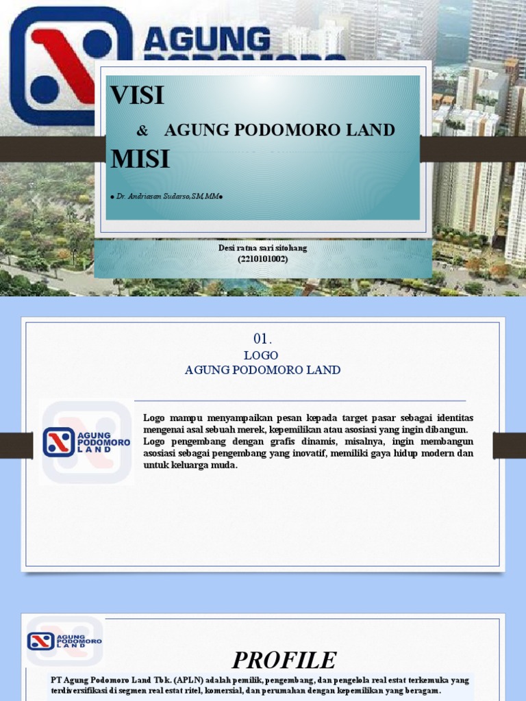 Tugas Desi Agung Podomoro Land | PDF