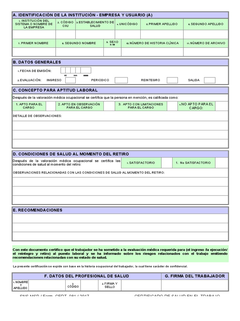 10.10.2017. VF HCU Form 81 Certificado Estad | PDF