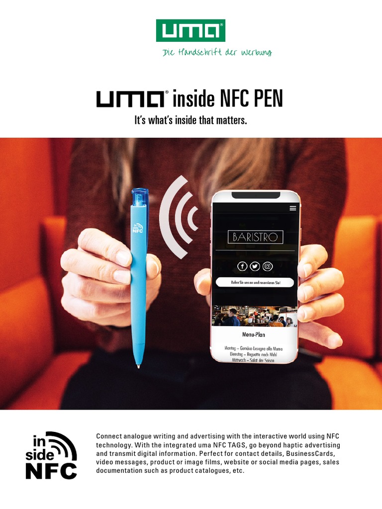 Inside NFC Flyer Uma Schreibgeraete en | PDF | Computing | Communication