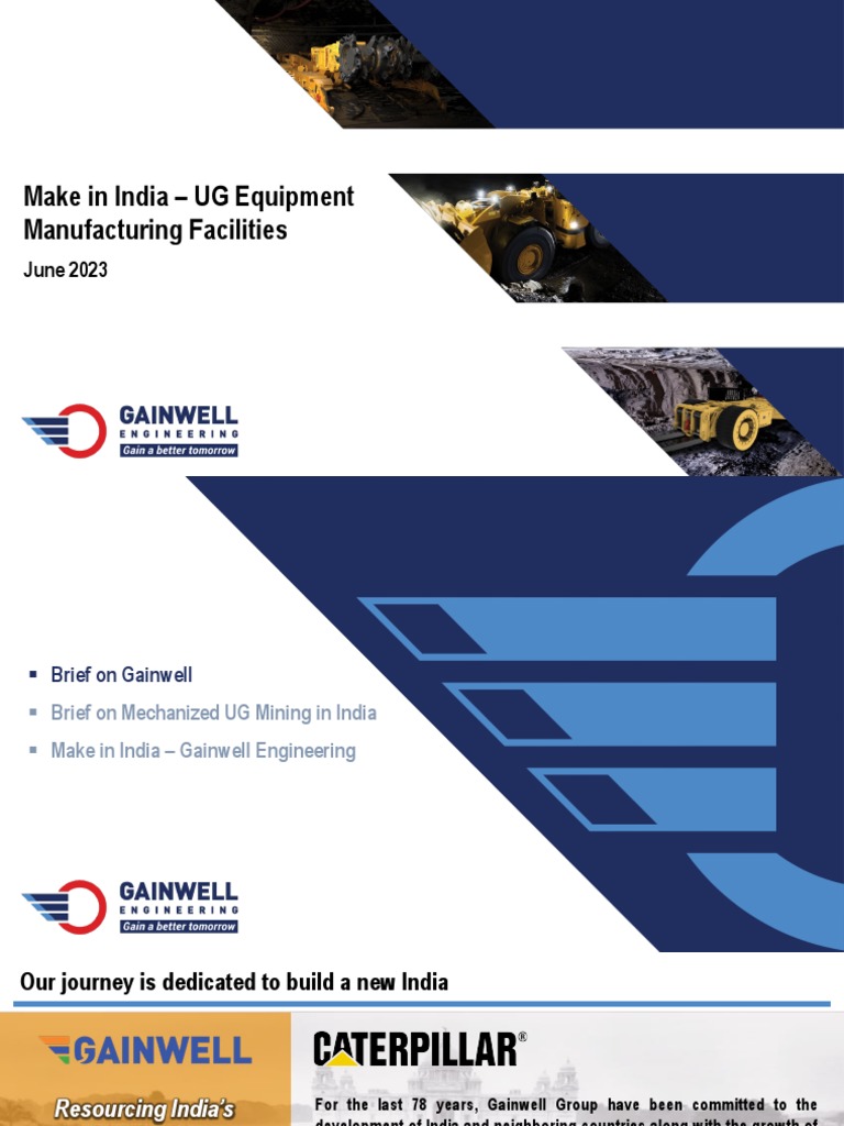 Gainwell Engineering: Mining Innovation | PDF | Coal Mining | Mining
