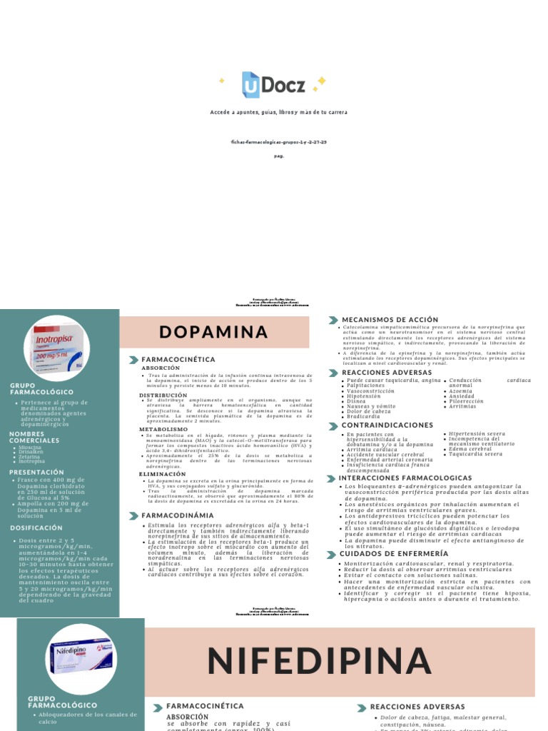 Fichas Farmacologicas Grupos 1 y 2 27 29 460425 Downloadable 3155581 ...