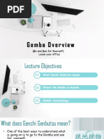 Gemba Walk Template for Process Improvement | PDF