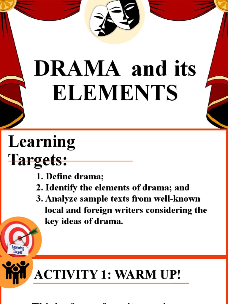 CW - Q4 - Week 1 Lesson | PDF | Play (Theatre) | Performing Arts