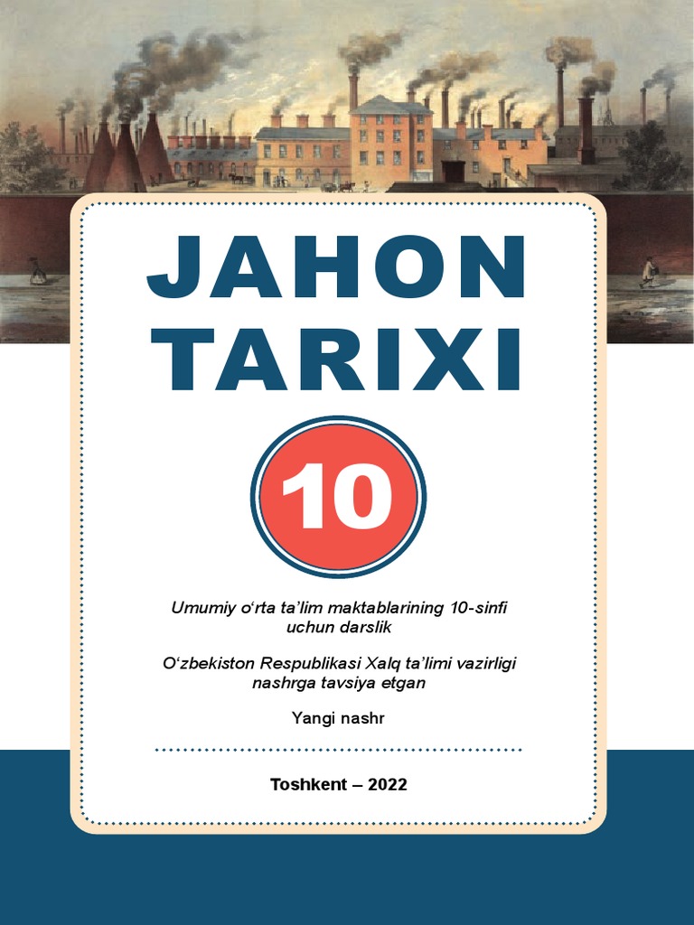 10-Sinf Jahon Tarixi (@testlider) | PDF