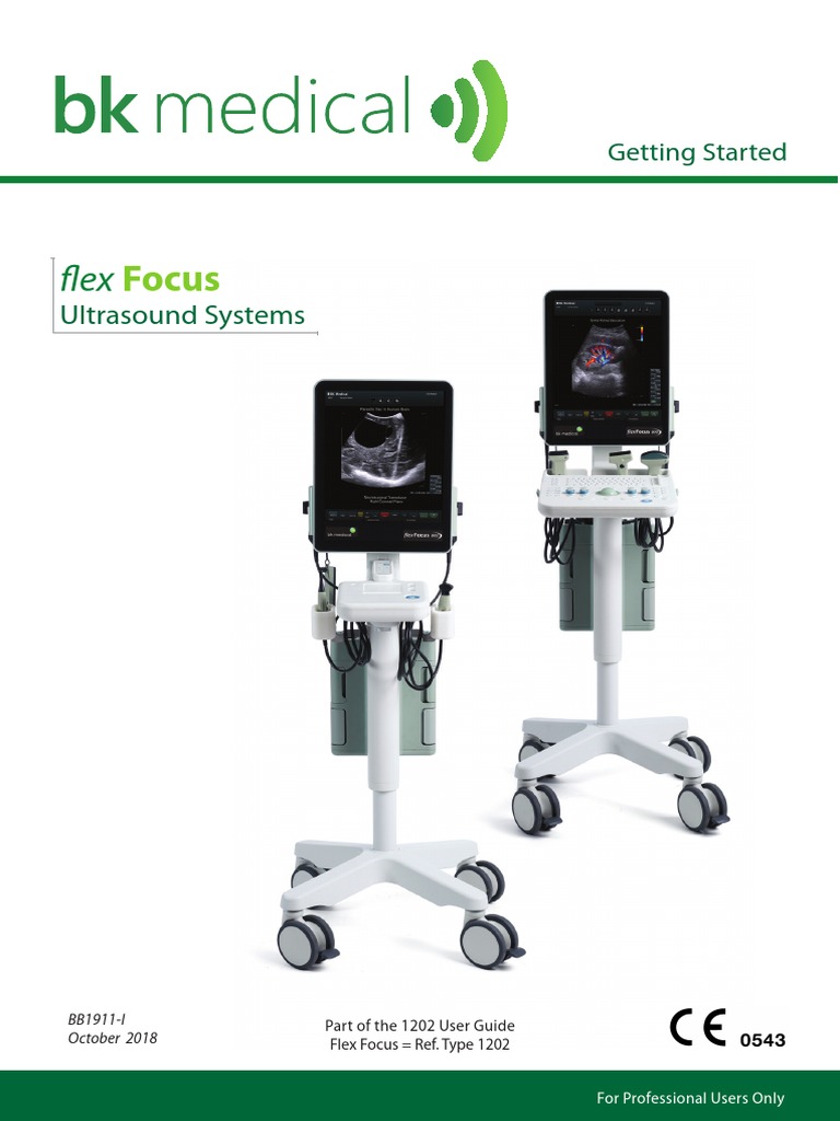Bk Medical Flex Series Getting Started Guide | PDF