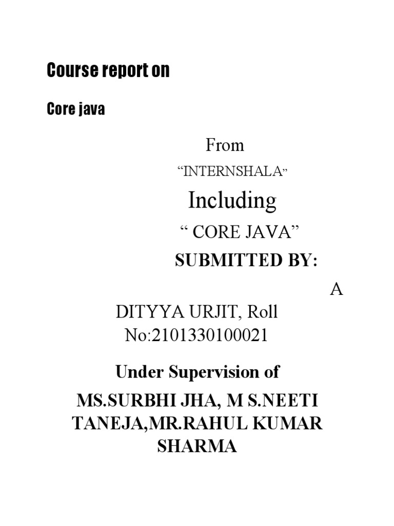 Core Java Word Count App Project | PDF | Object Oriented Programming ...