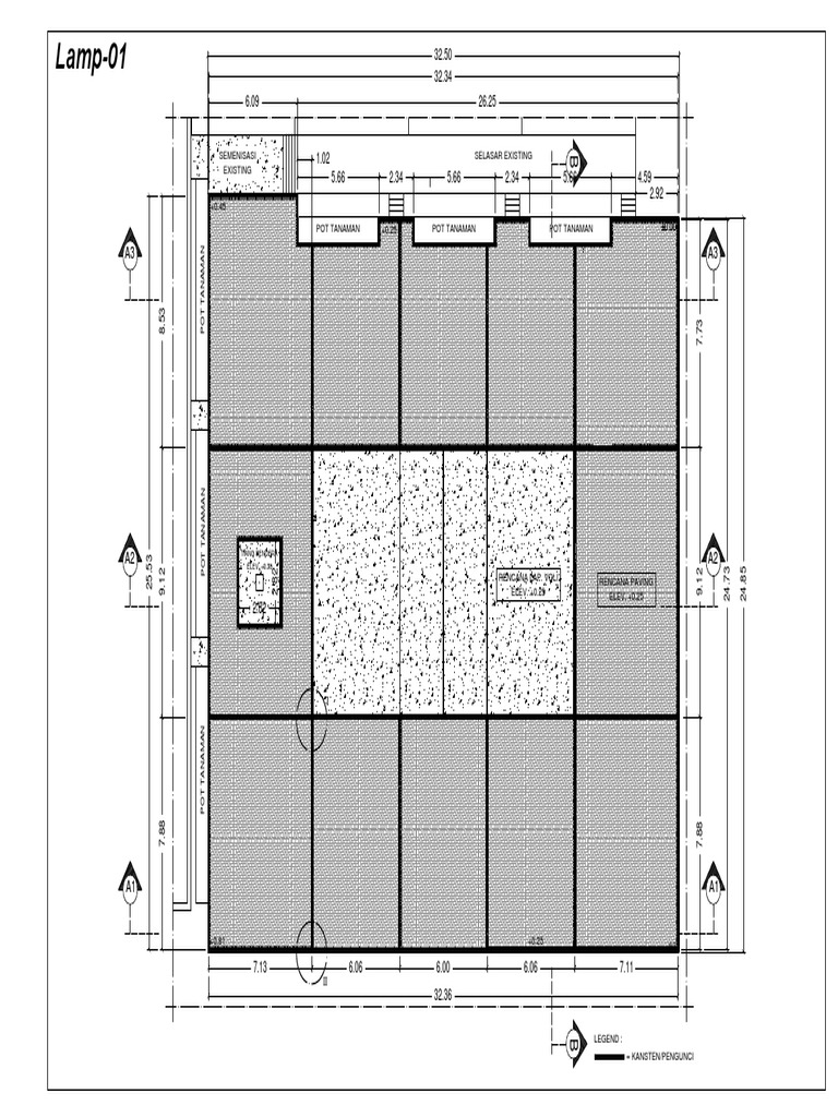 ASBUILD DRAW PAVING008 - Asbuilt rev - 1-Lamp-01 | PDF | Sports