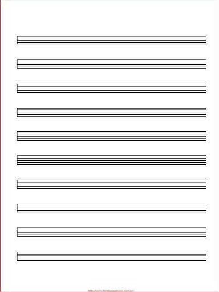 Hoja Pentagramada | PDF
