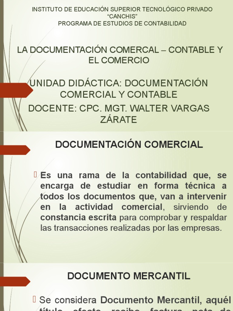 1º Documentación_Comercial_Contable_-_Definicion_e_Importancia_2020 ...