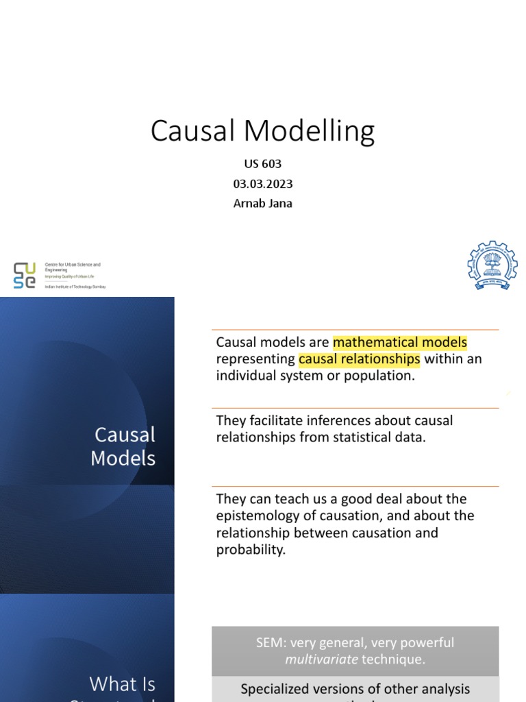 Lecture Causal Models | PDF