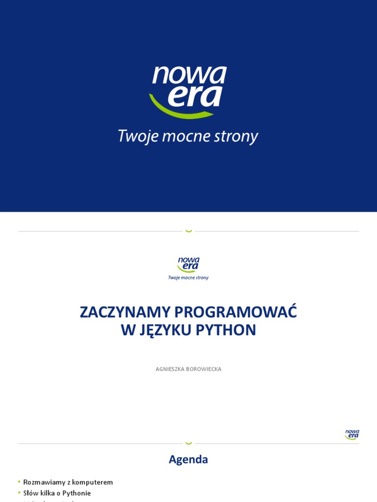 Informatyka-język-PYTHON-cz.1 | PDF