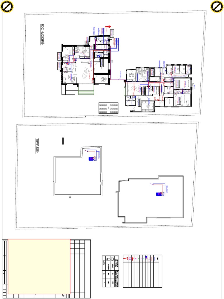 1 plans d execution CLIM VMC AIN CHEGAG Model | PDF
