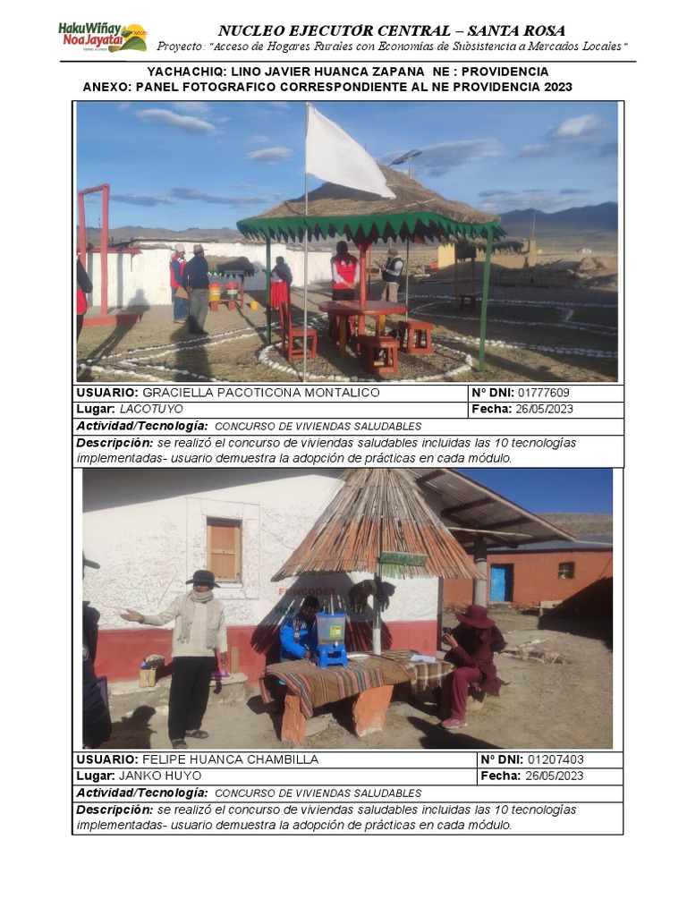 Panel Fotografico Mayo 2023 | PDF