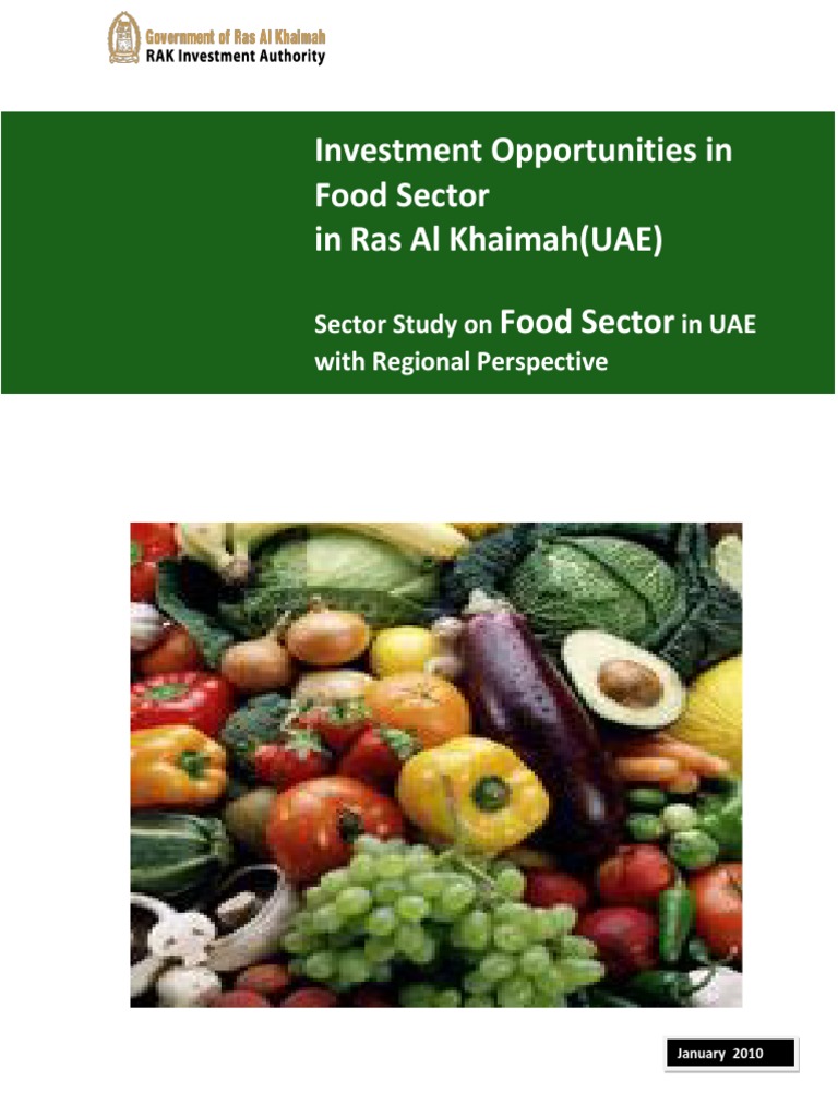 Food Sector Investment in Ras Al Khaimah | PDF | Retail | Foods