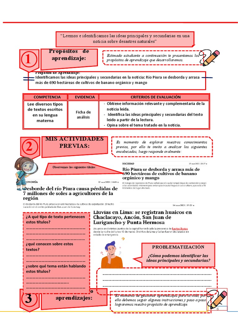 2° FICHA DE APLICACIÓN Leem LEEMOS e Identificamos Las Ideas ... 2° FICHA DE APLICACIÓN Leem LEEMOS e Identificamos Las Ideas ...