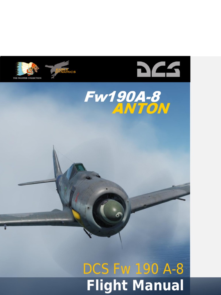 DCS FW 190 A-8 Flight Manual en | PDF | Flight Control Surfaces | Empennage