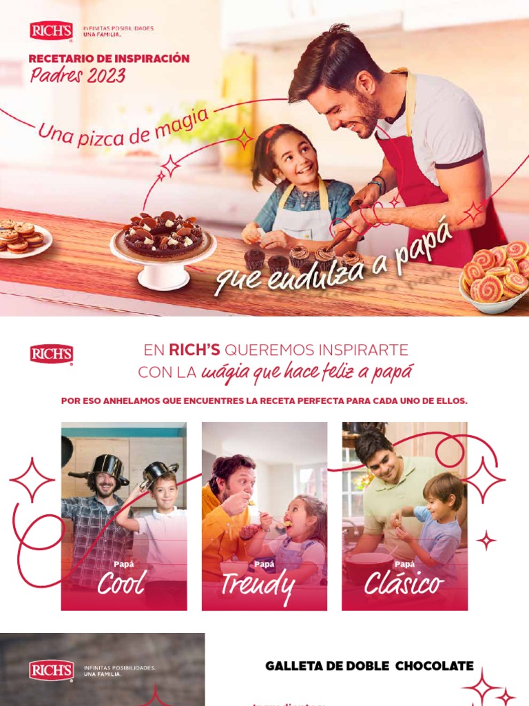 Recetario Dia Del Padre-Web | PDF