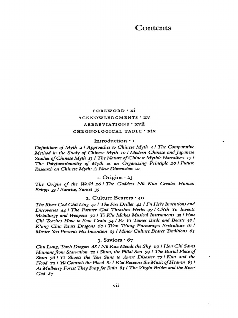 Chinese Mythology - An Introduction - Anne M. Birrell | PDF | Creation ...