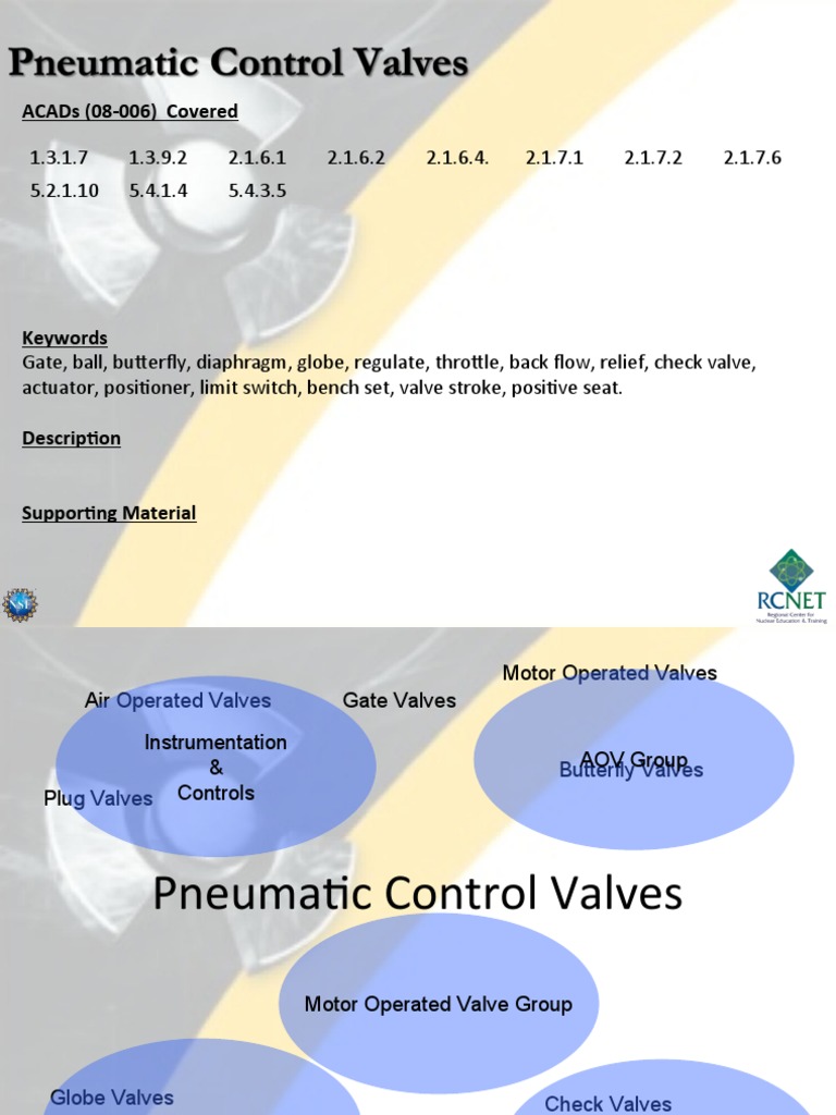 Pneumatic Control Valves | PDF | Valve | Actuator