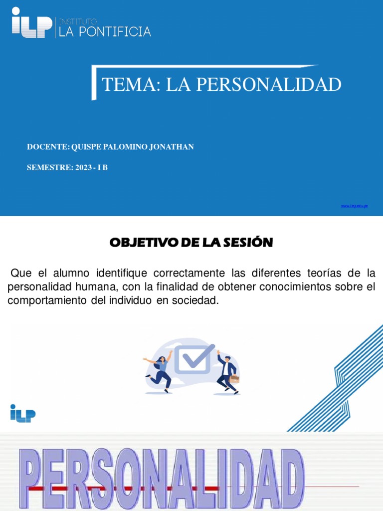 Clase 1 - La Personalidad | PDF