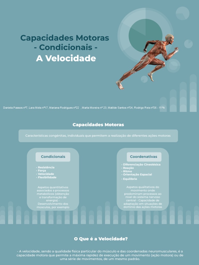 Capacidades Motoras A Velocidade | PDF | Músculo esquelético | Metabolismo