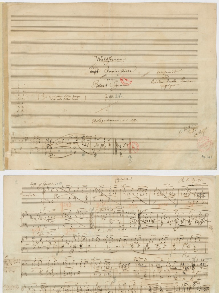 Schumann Waldszenen | PDF