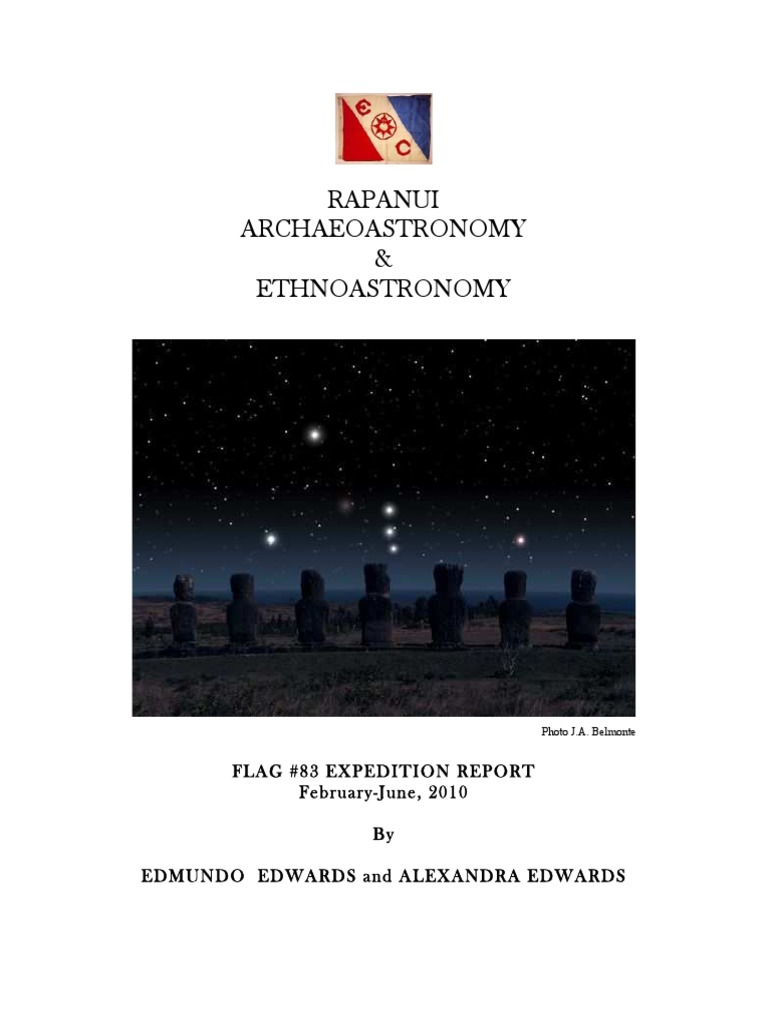 Enthnoastronomy & Archeoastronomy of Easter Island | PDF | Astronomy