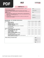 Advanced Life Support ALS Practice Questions MCQ Mock Paper 1 of 12 ...