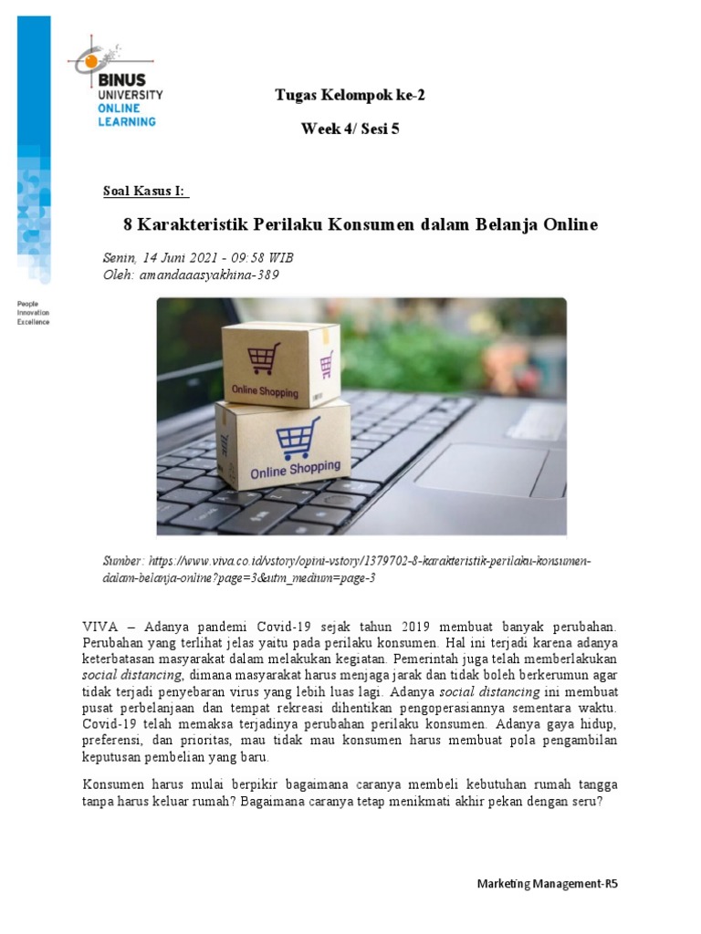 TK2 Jawaban Kasus II Nomor 1 SD 3 | PDF | Karier & Perkembangan | Bisnis