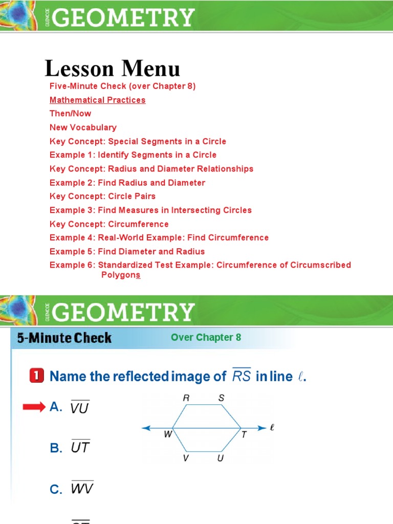 Intersecting Circles Q&A Guide | PDF | Circle | Radius