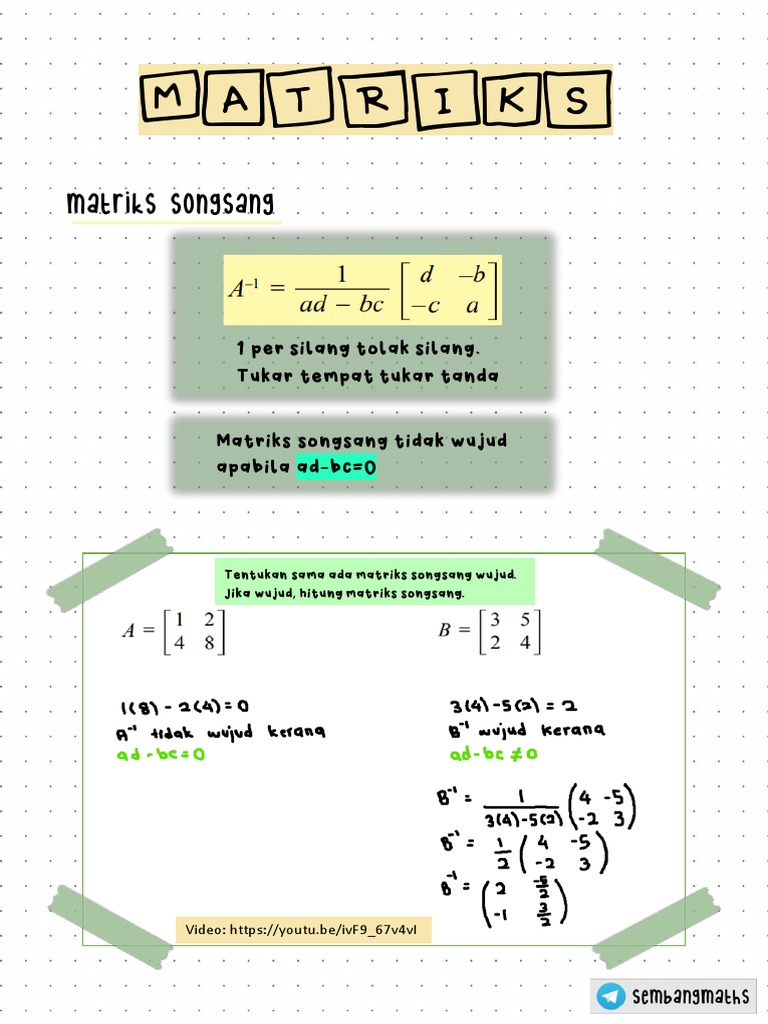 matematik form 5 bab 2 | PDF