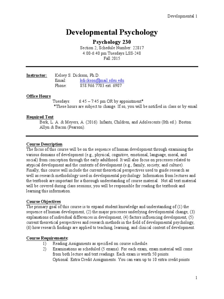Document 3 | PDF | Developmental Psychology | Psychology