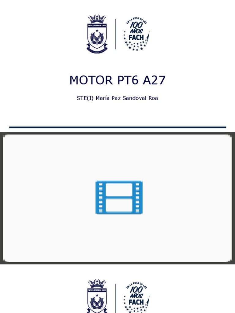 Presentación Pt6 A27 | PDF | Rodamiento (Mecánico) | Turbina