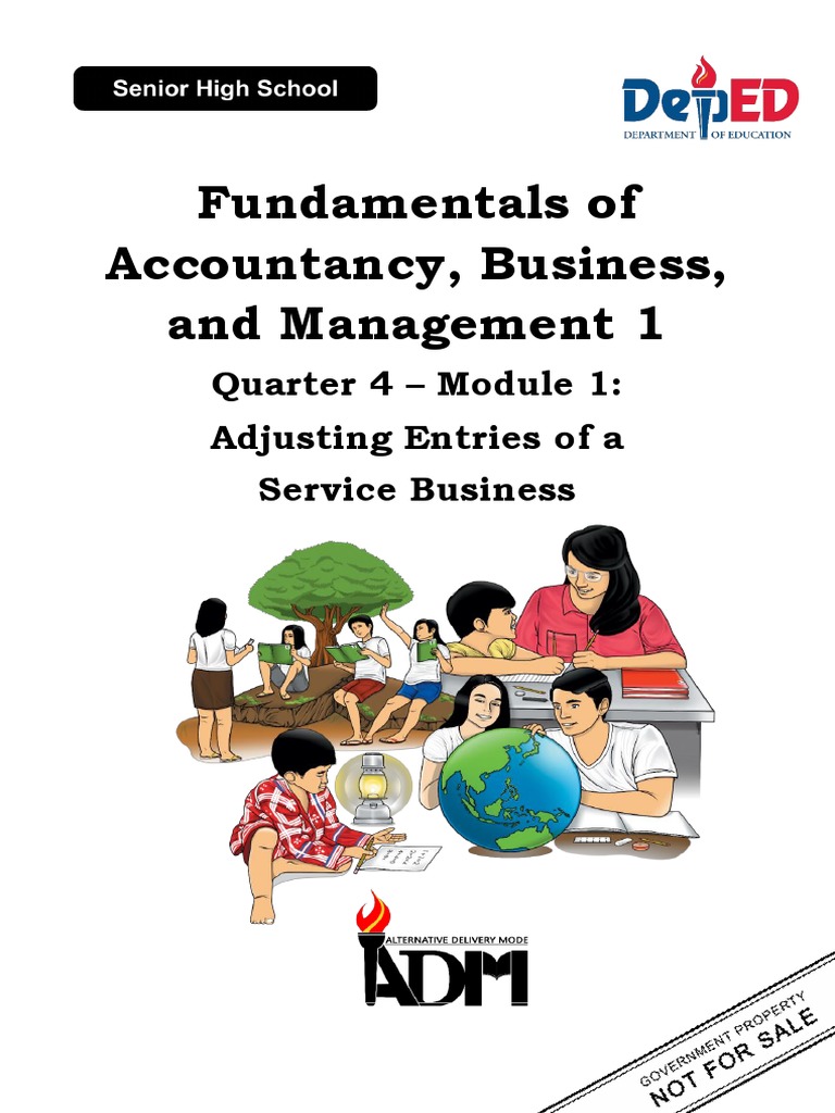 Week2fabm1 q4 Mod1 2 | PDF | Debits And Credits | Depreciation