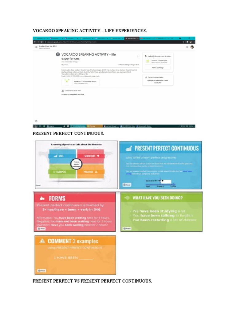Vocaroo Speaking Activity Guide | PDF | Foreign Language Studies