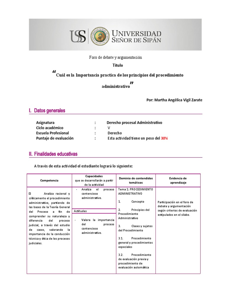 Guía de Foro de Debate y Argumentaciòn | PDF
