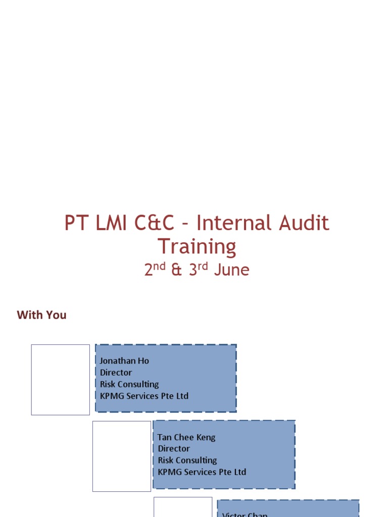 KPMG Method | PDF | Internal Control | Audit