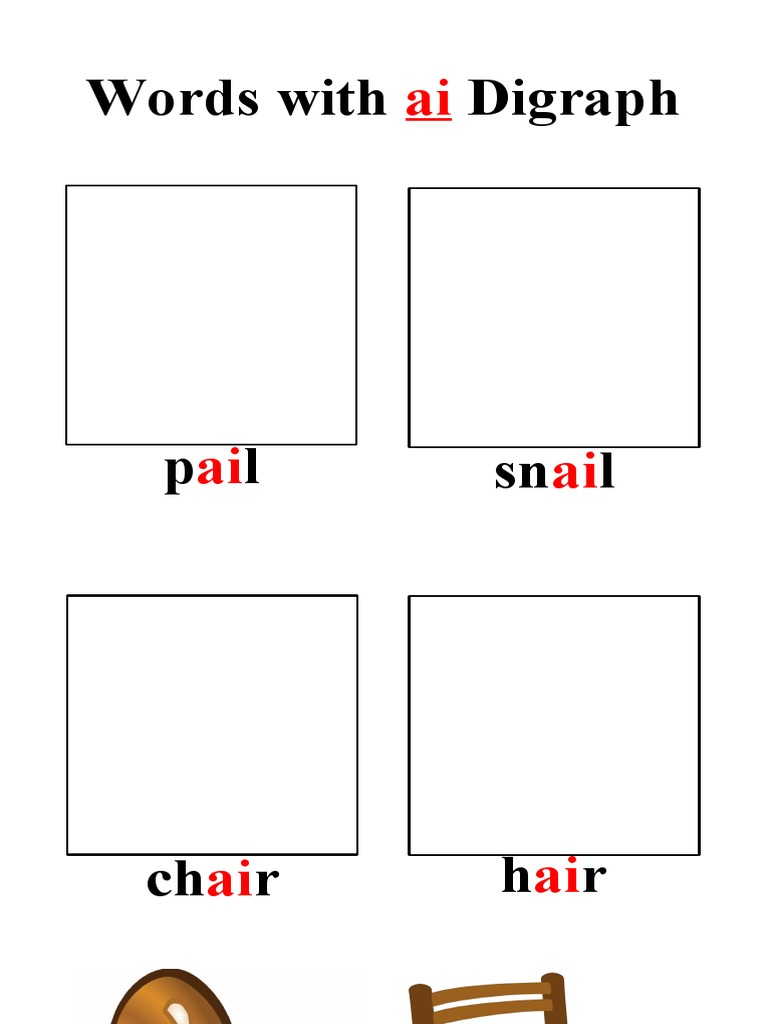 Words With Ai Digraph | PDF