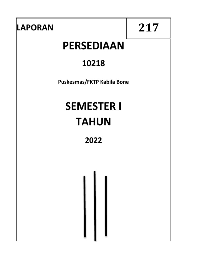 Persediaan KB 2022.fix | PDF
