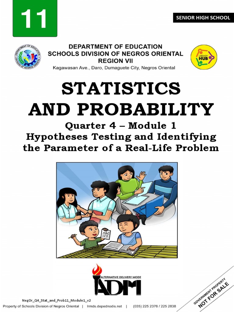 Stat Prob Q4 Module 1 Pdf
