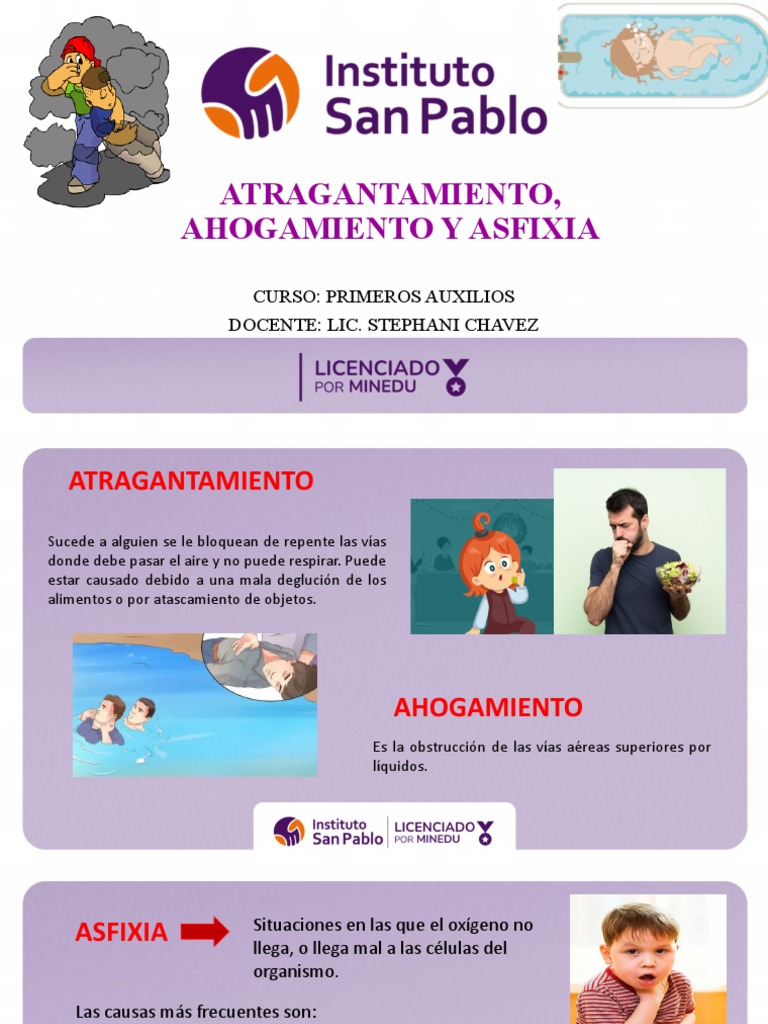 Prevención y Manejo de Atragantamiento | PDF | Enfermedades y ...