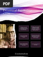 Existential Therapy | PDF | Existentialism | Psychotherapy