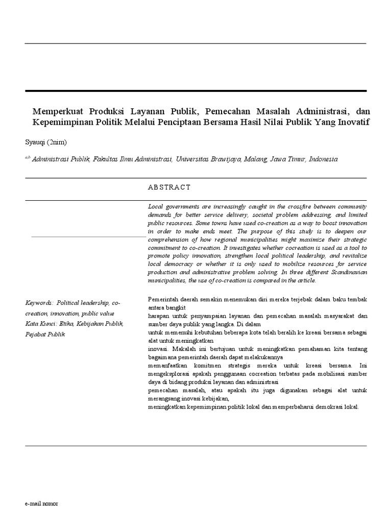 Uas - Etika Administrasi - Ahmad Fuad Hasan (215030100111002) - Mohamad ...