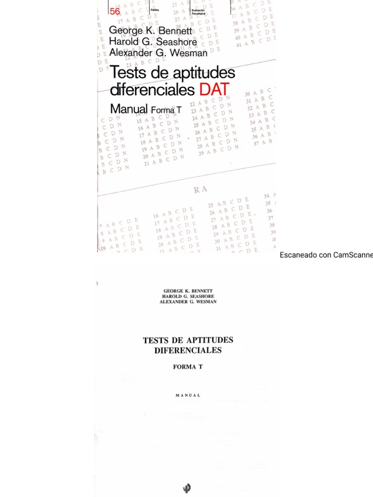 DAT. Manual de Aplicación | PDF